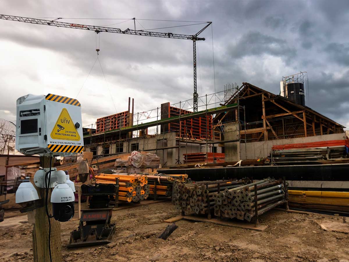 Free trials of our Construction Security Camera systems BC